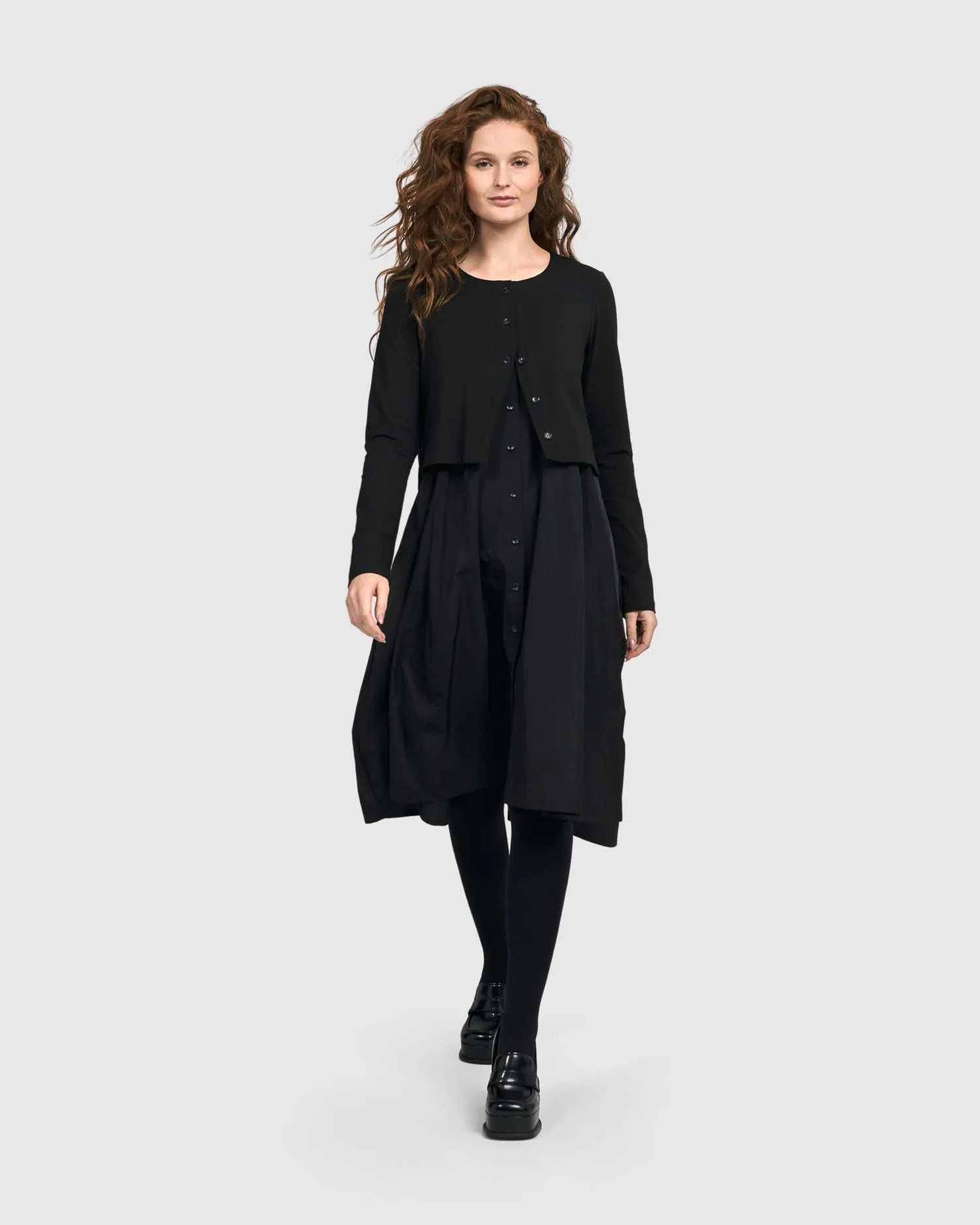 Urban Graphite Dress, Black – Alembika U.S.