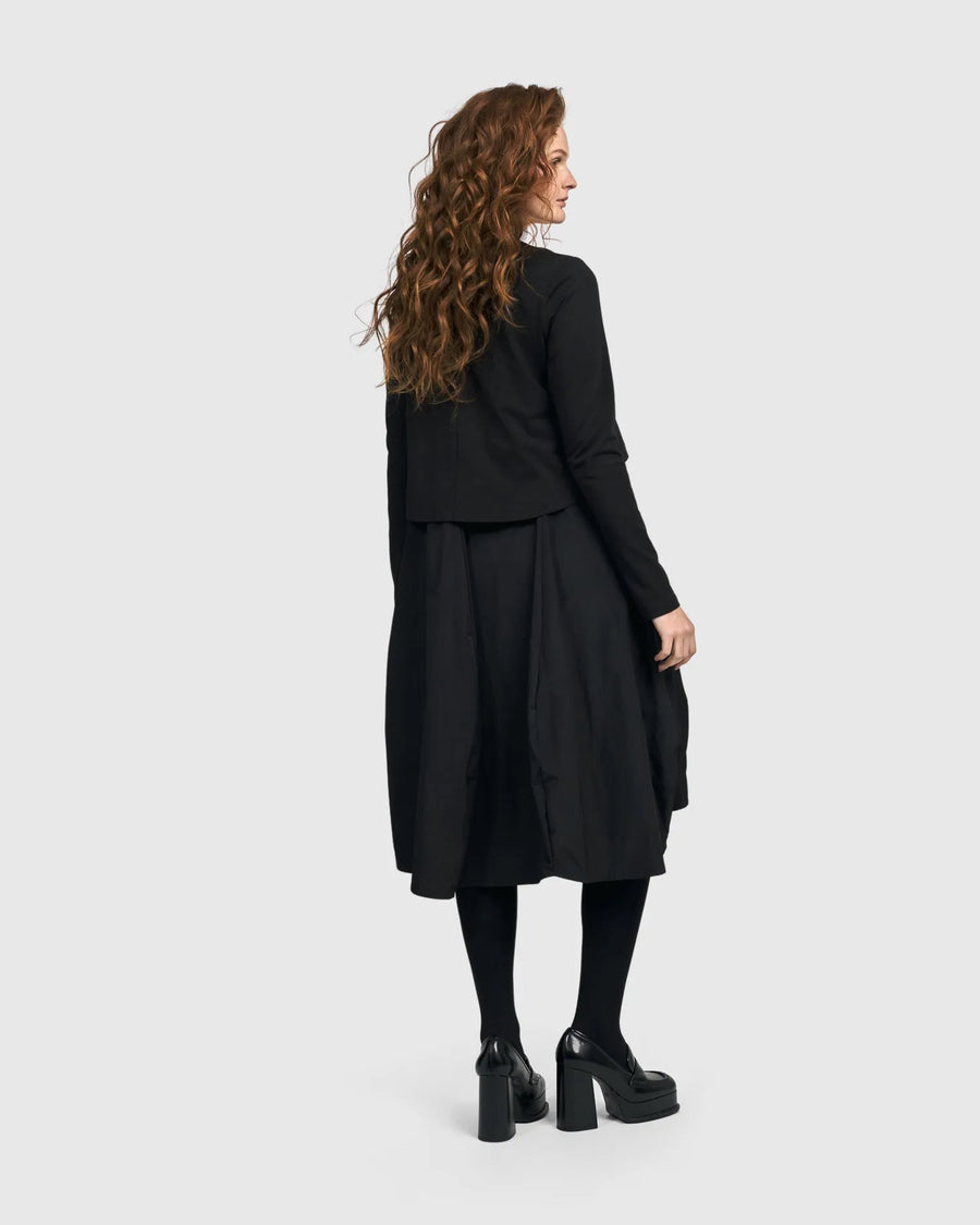 Urban Graphite Dress, Black – Alembika U.S.