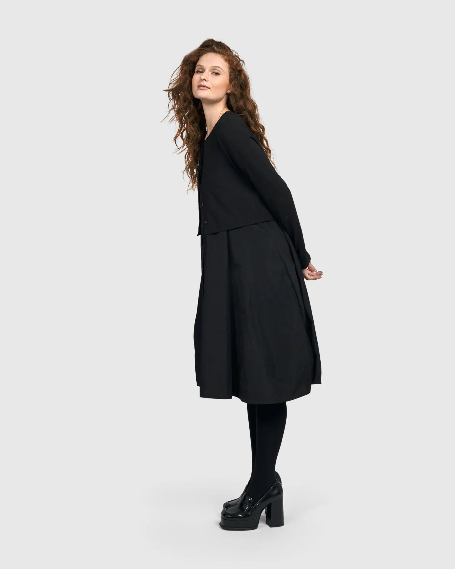 Urban Graphite Dress, Black – Alembika U.S.