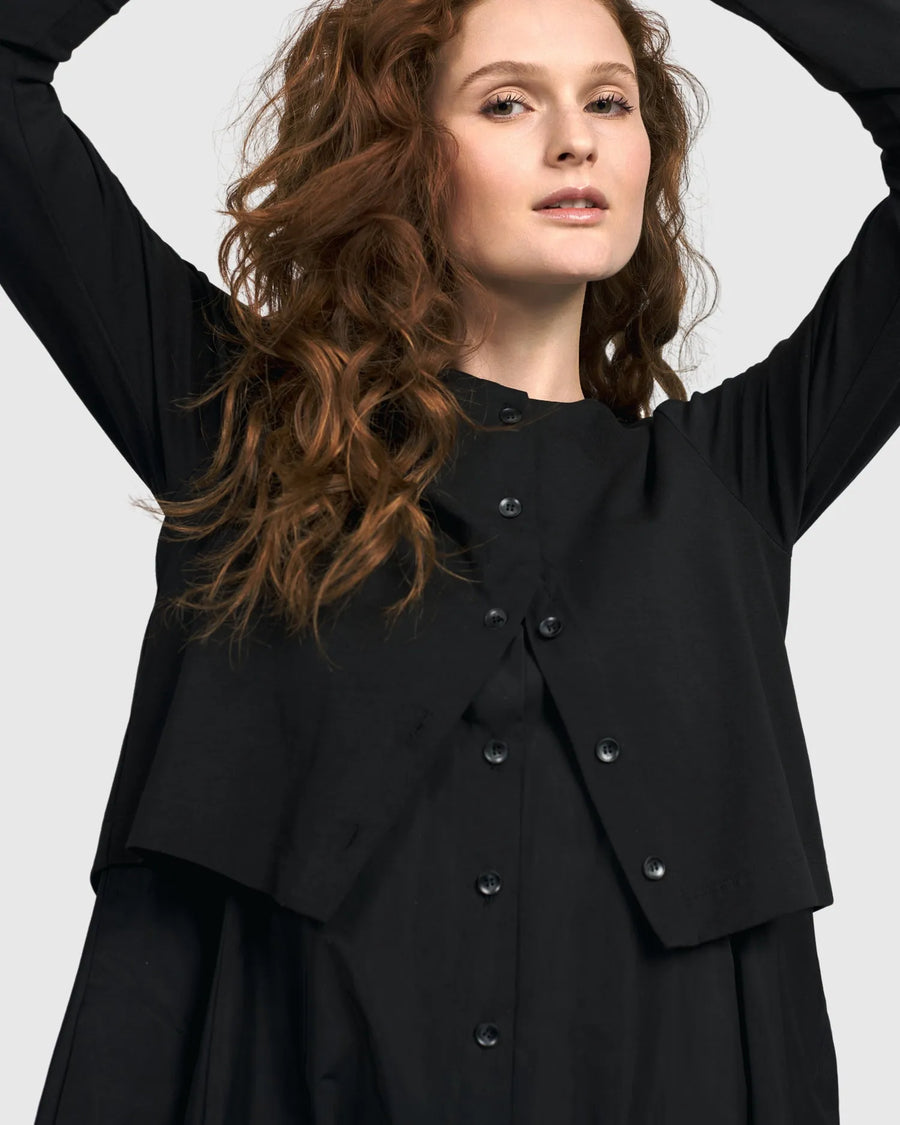 Urban Graphite Dress, Black – Alembika U.S.