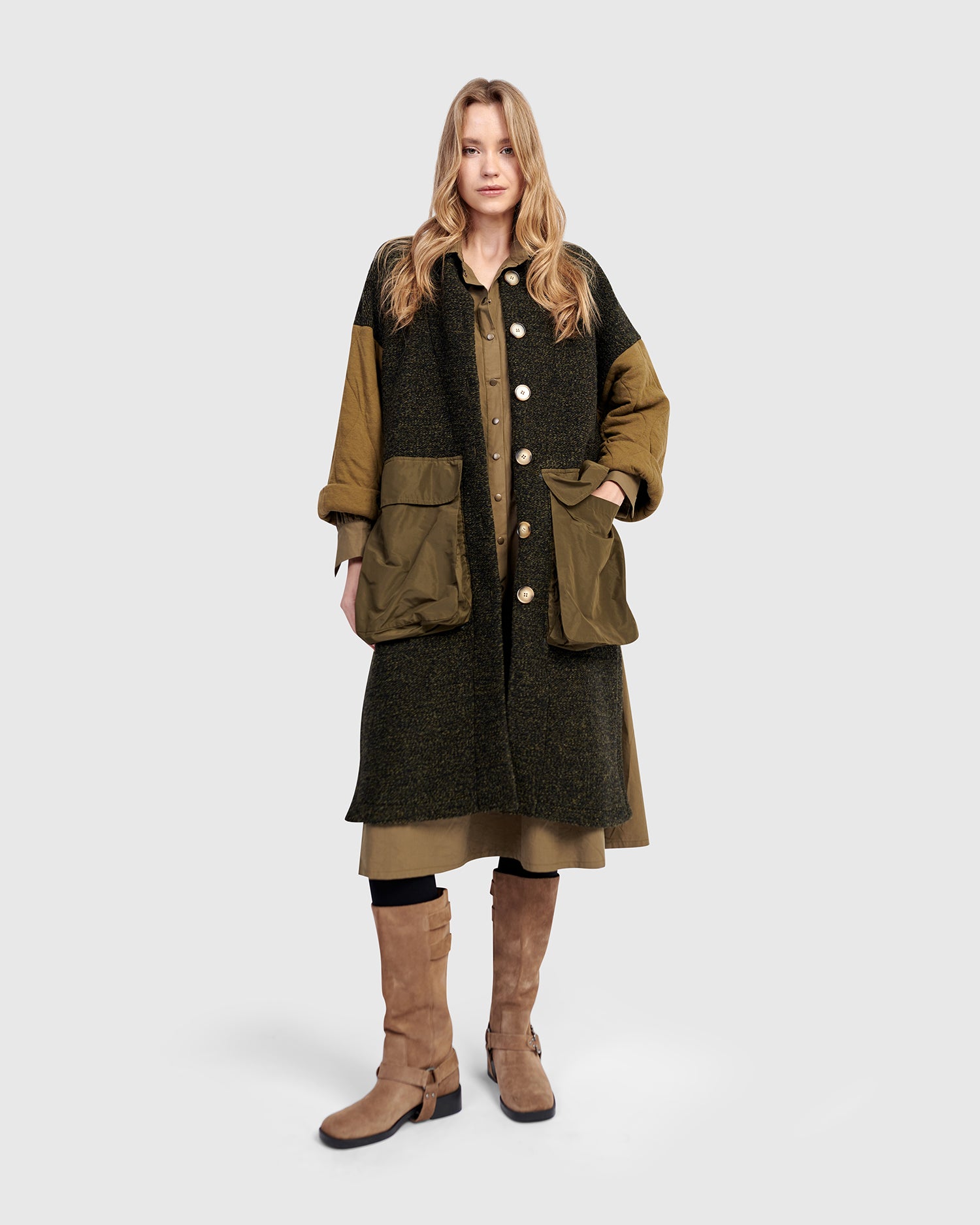 Urban Citadel Coat, Khaki – Alembika U.S.