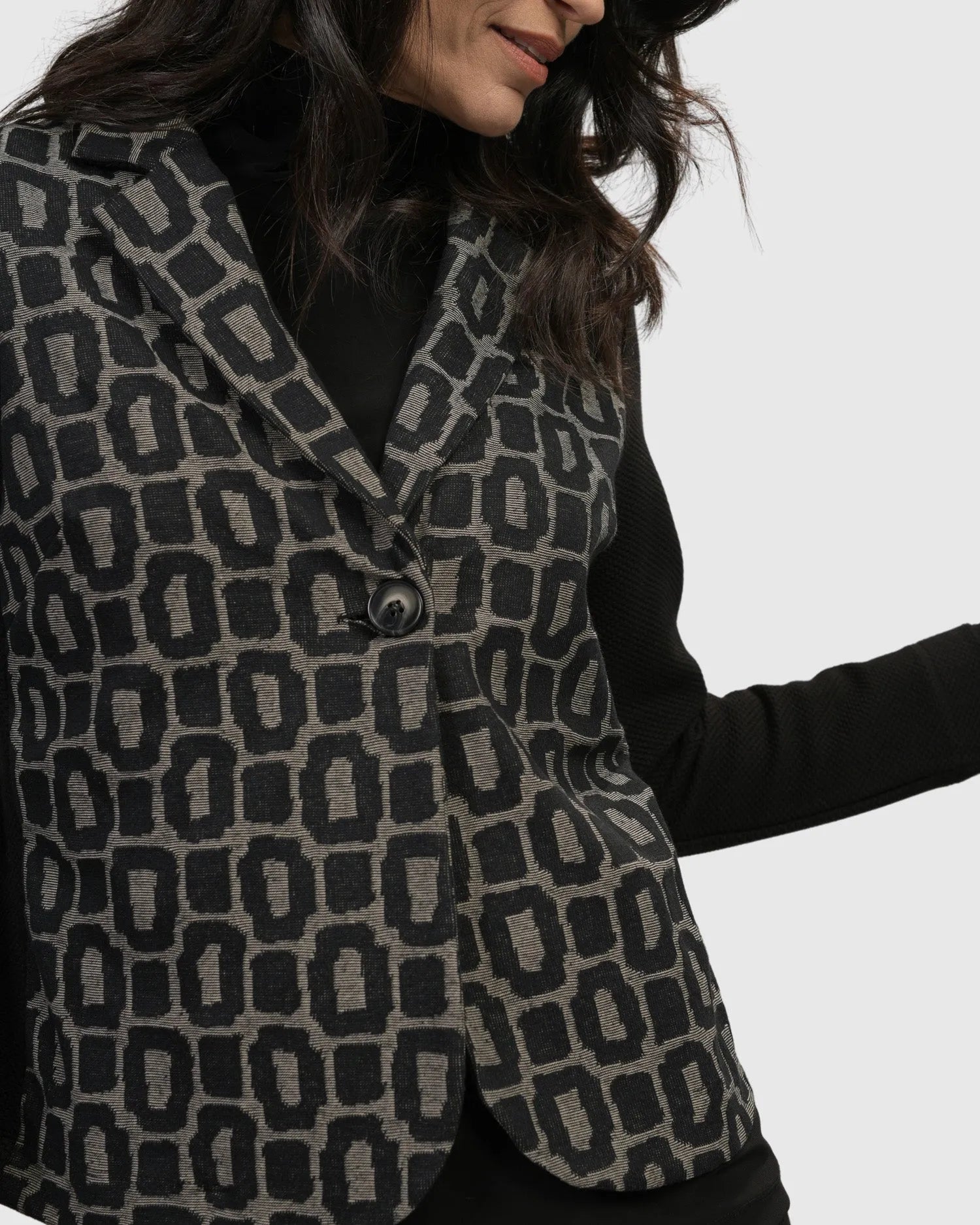 Dynamite Days Blazer, Stone – Alembika U.S.