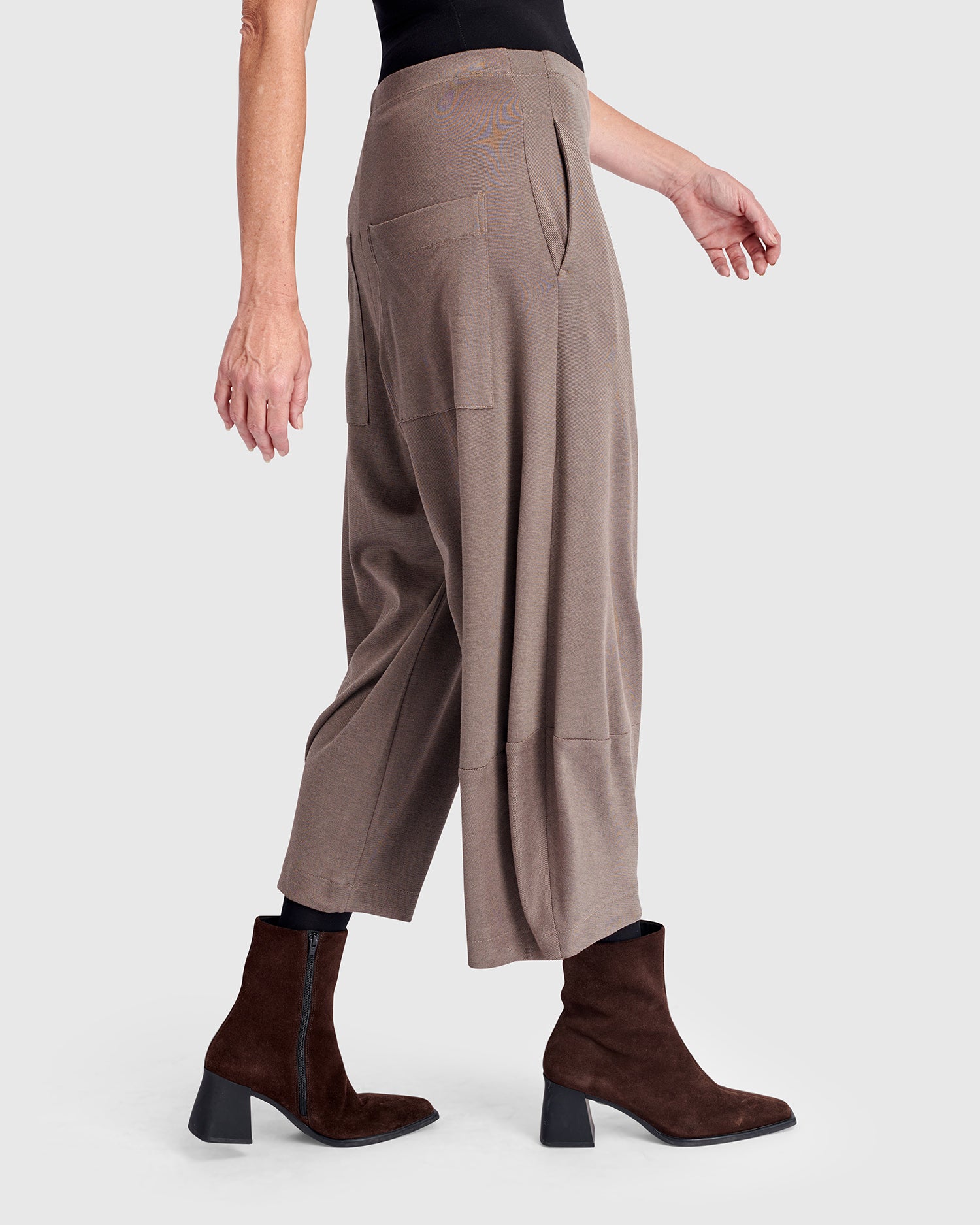 Sunday Lantern Pants, Brown – Alembika U.S.