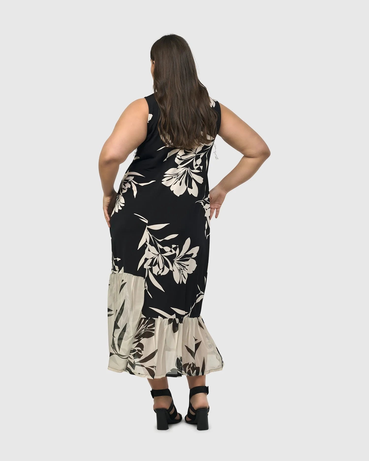 Prosecco Sleeveless Tunic Dress, Floral – Alembika U.S.
