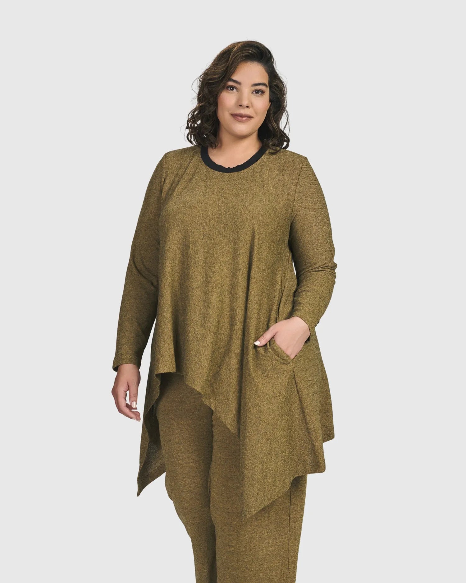 Essential Swing Tunic Top, Honey – Alembika U.S.