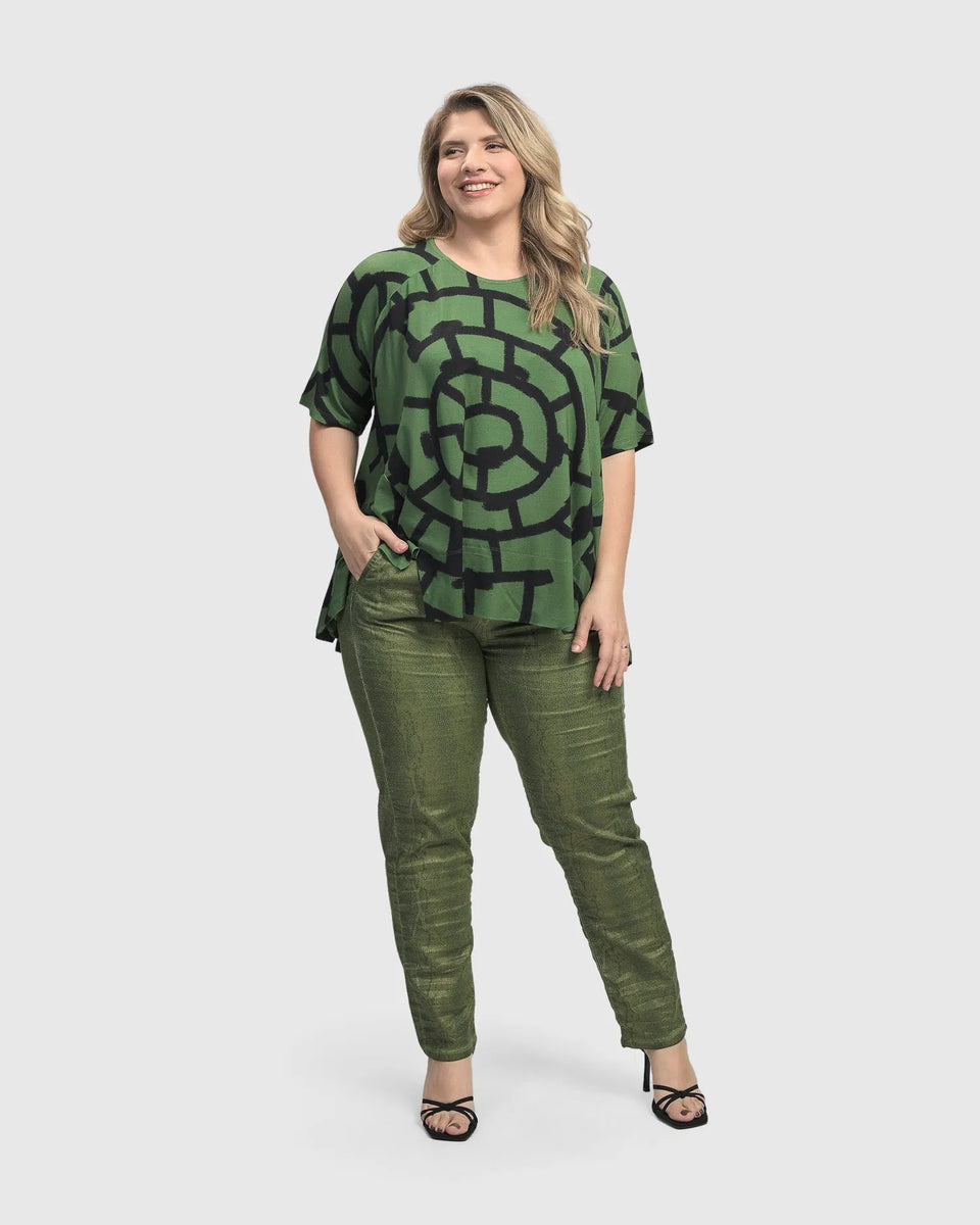 Fearless Iconic Stretch Jeans, Green – Alembika U.S.