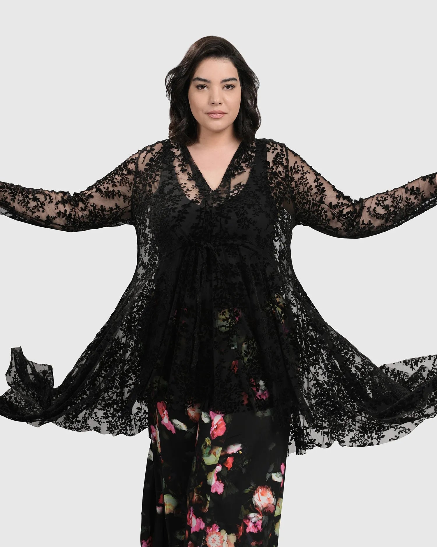 RACEY LACEY TUNIC TOP, LACE – Alembika U.S.