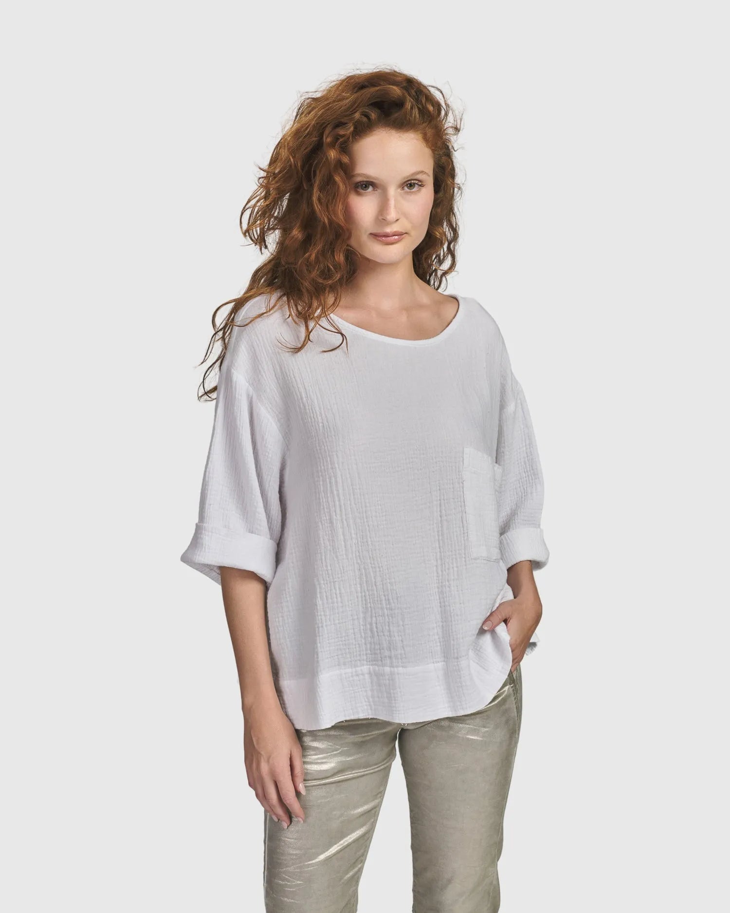 Recreation Tee, White – Alembika U.S.