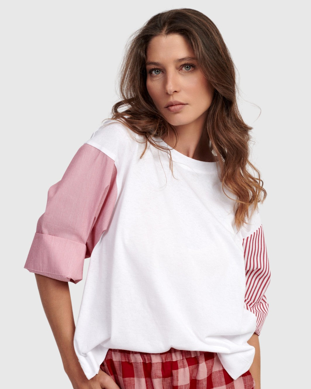 Picnic Pullover Tee, Red – Alembika U.S.