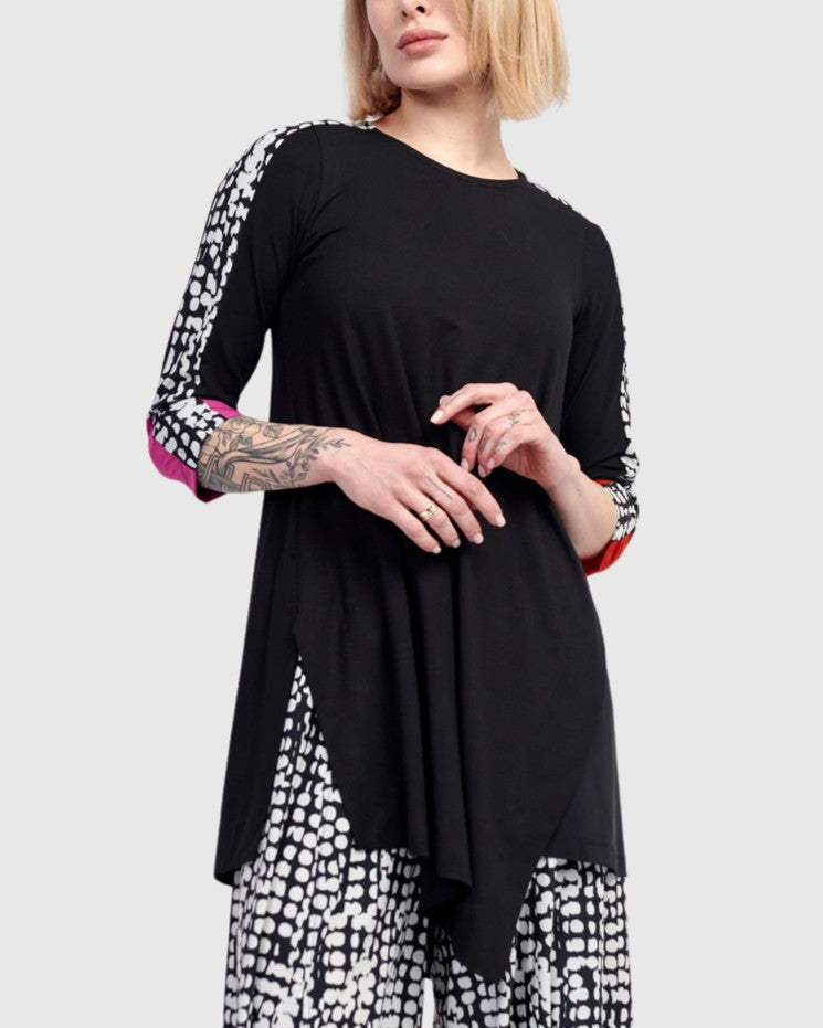 Tekbika Angular Tunic Top, Mix – Alembika U.S.
