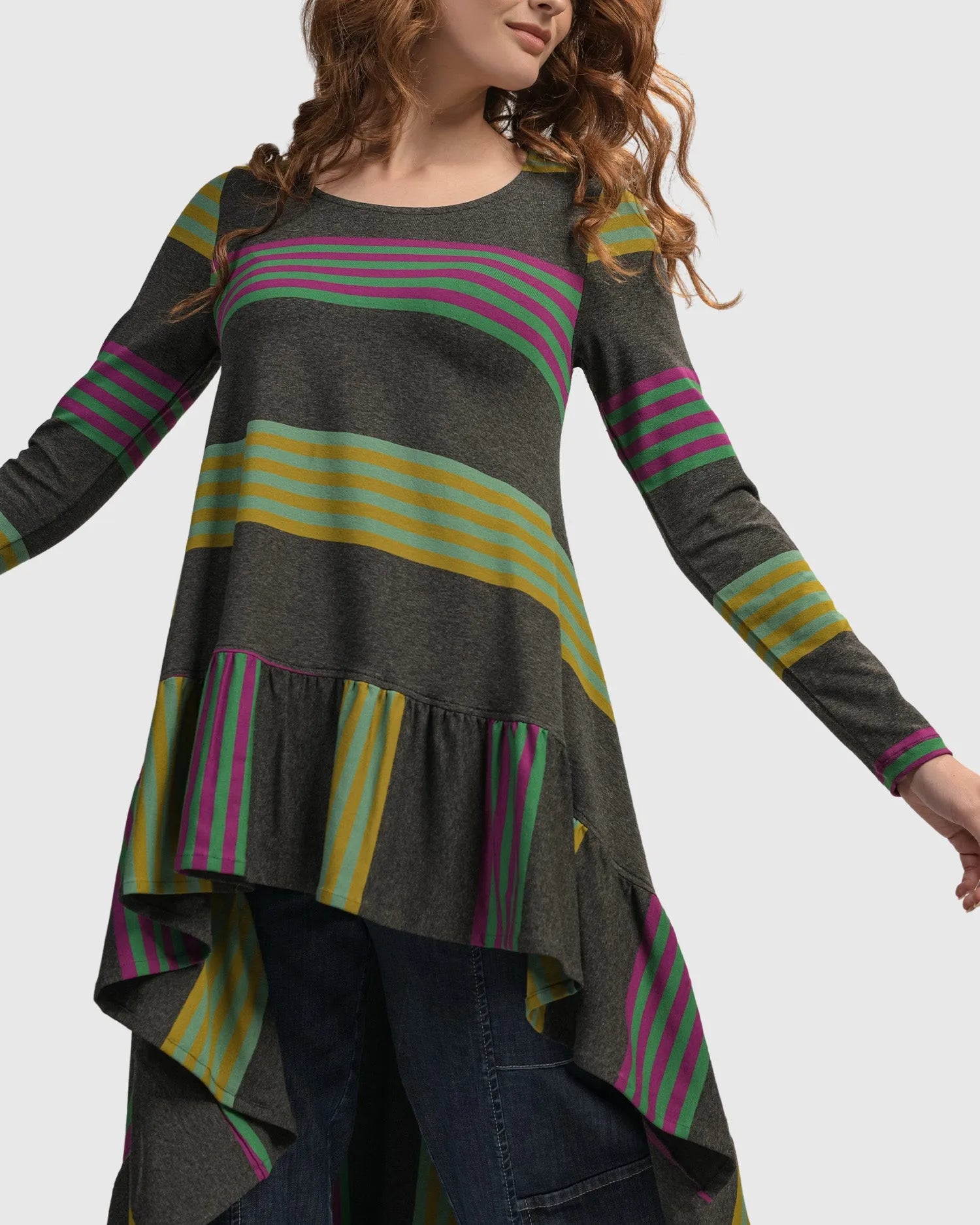 Urban Wine Bar Hi Lo Top, Stripes – Alembika U.S.